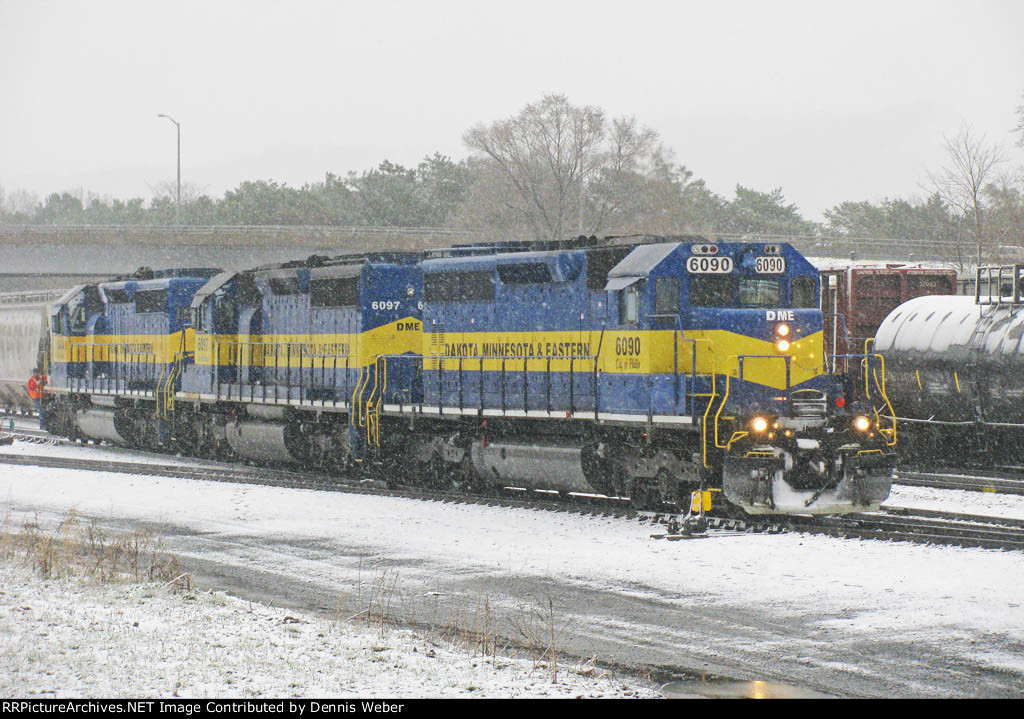 DM&E 6090, CP's Tomah Sub.